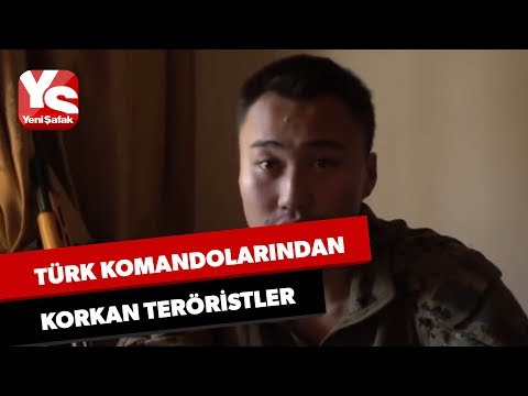 Türk komandolarını gören teröristler: Aman Tanrım Türkler geliyor