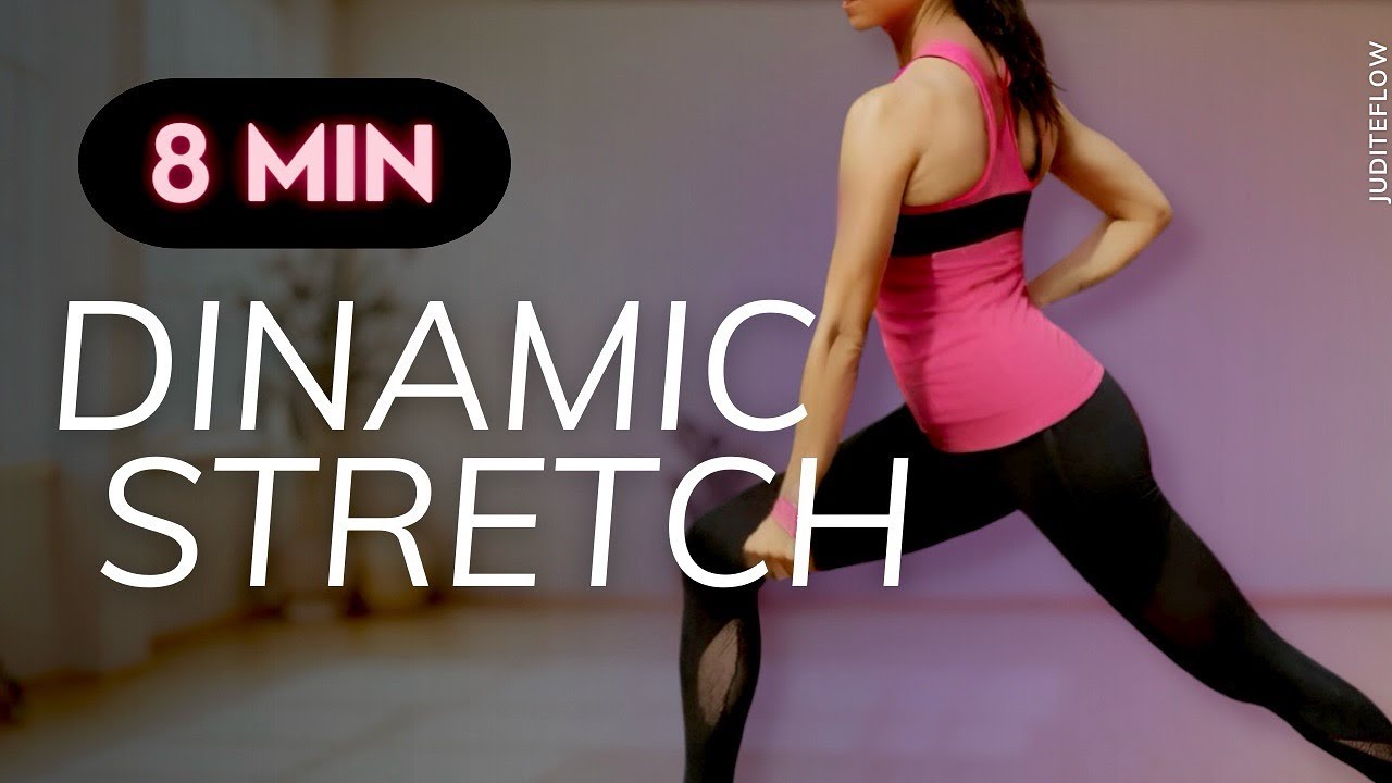 8 MIN DYNAMIC STRETCH II Energize & Mobilize - YouTube