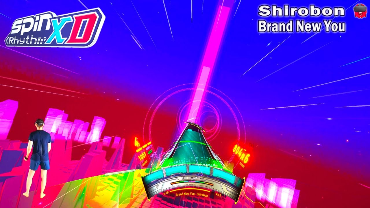Spin Rhythm XD [VR]: Shirobon - Brand New You | XD (32) - YouTube