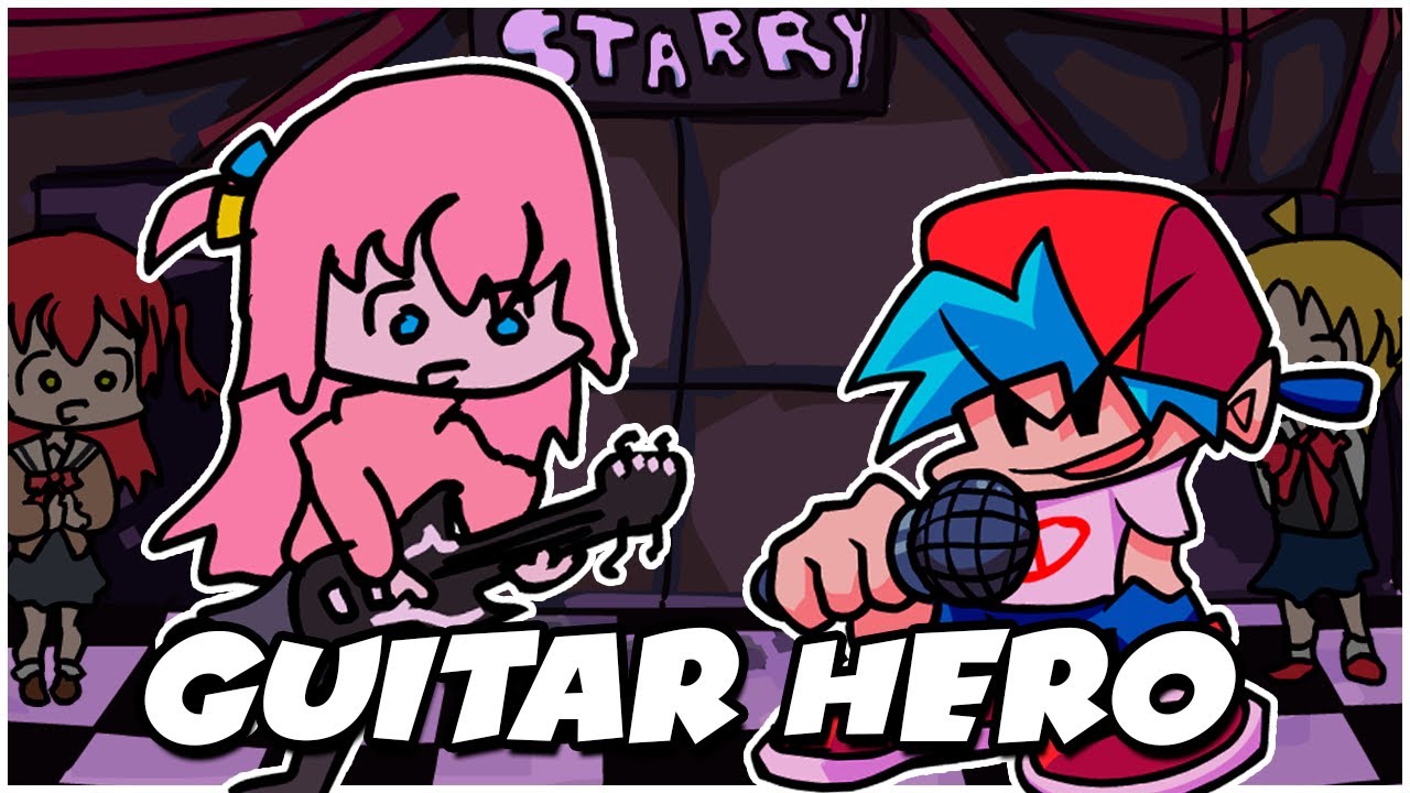 Guitar Hero 🎶⚡ (FNF CatFight but Bocchi & BF Sings It) - YouTube