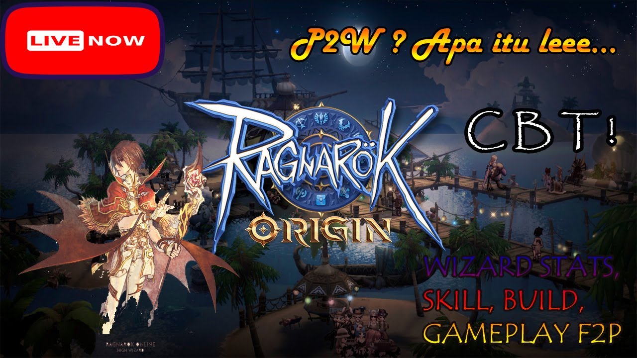 🔴LIVE ! CBT RAGNAROK ORIGIN ROO DAY 1 - 120 FPS CLIENT PC RATA KANAN ...