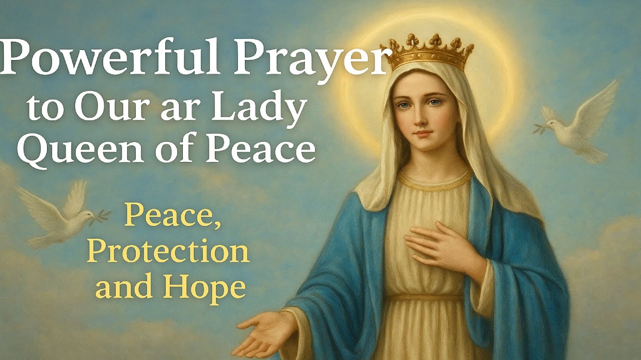 Powerful Prayer to Our Lady Queen of Peace | Prayer for Peace ...
