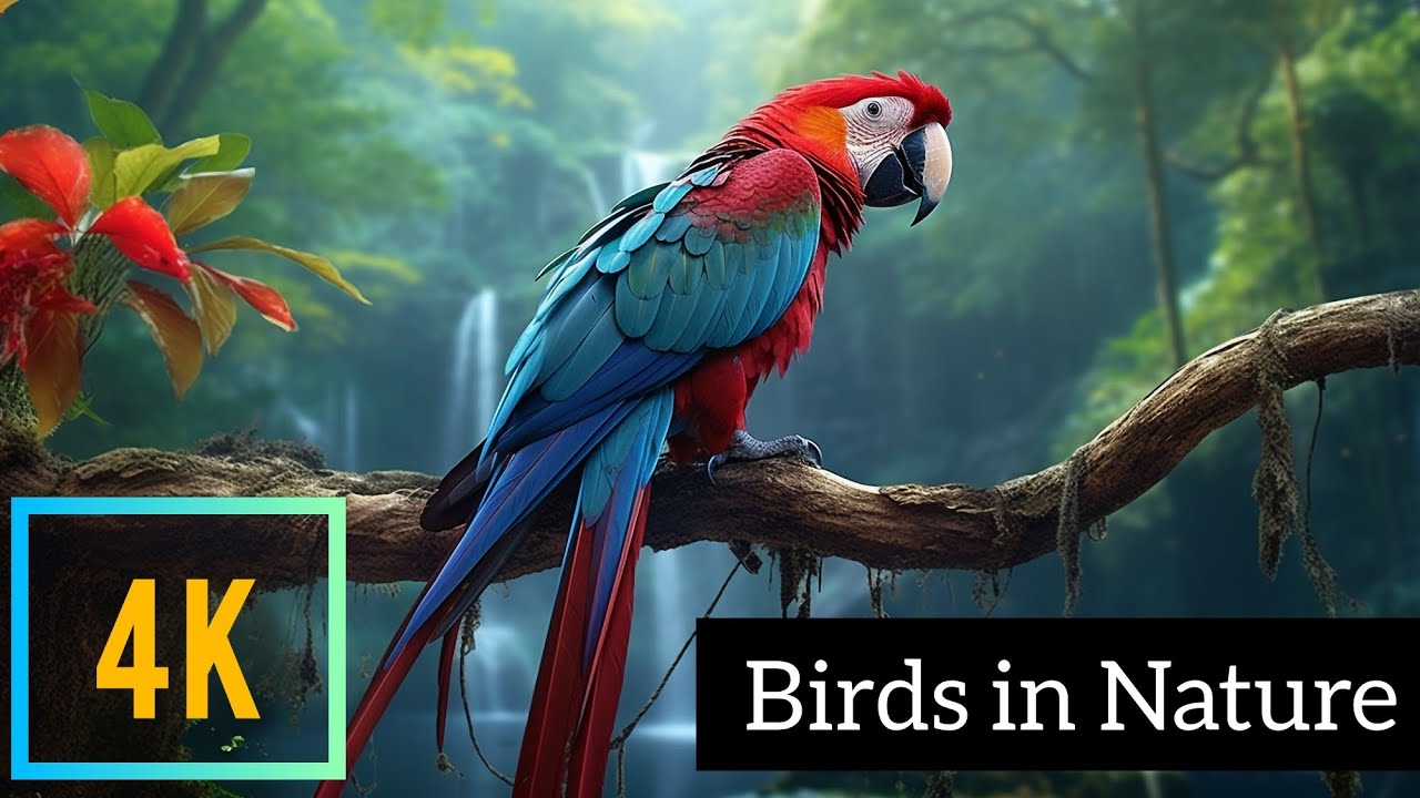 Beautiful Birds 4K in Nature @F_N_ #relaxing - YouTube