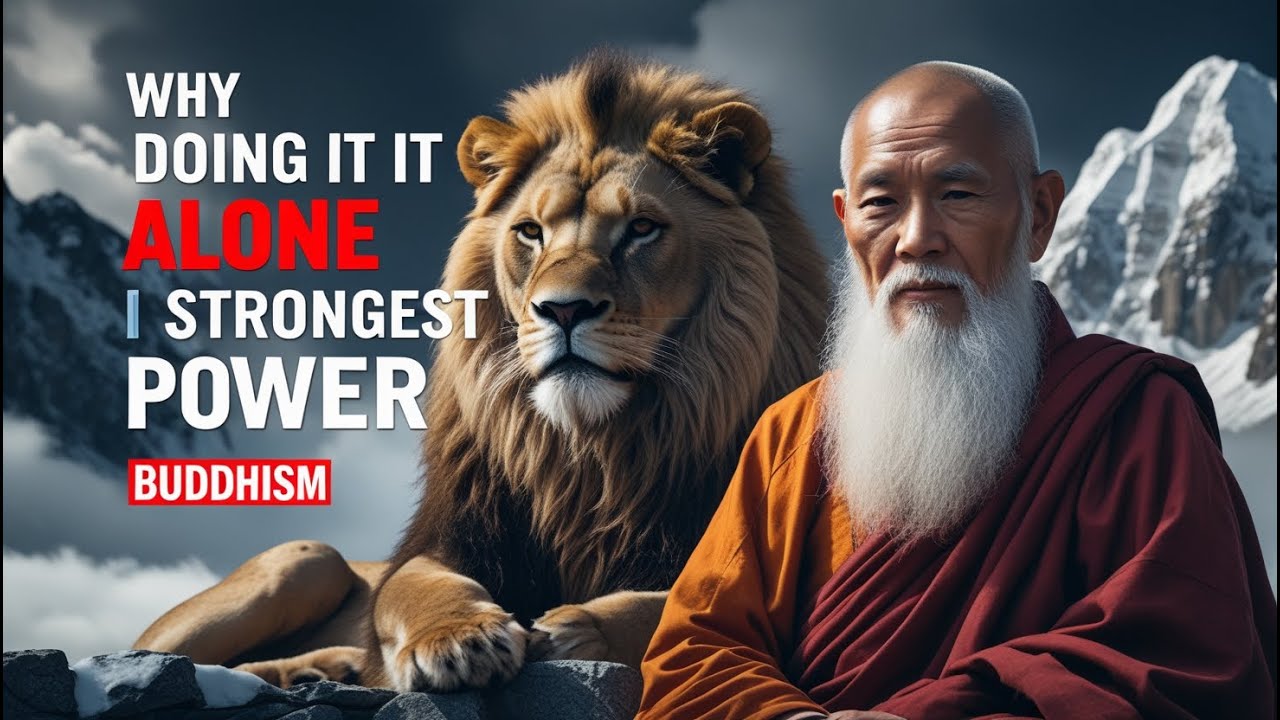 DO IT ALONE Best Ever Motivational Video Buddhism In English - YouTube