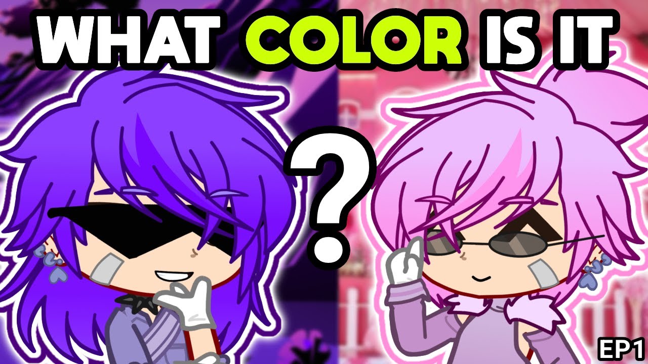 What COLOR Is PochiTrix's Hair...?!?! | Gacha Theory - YouTube