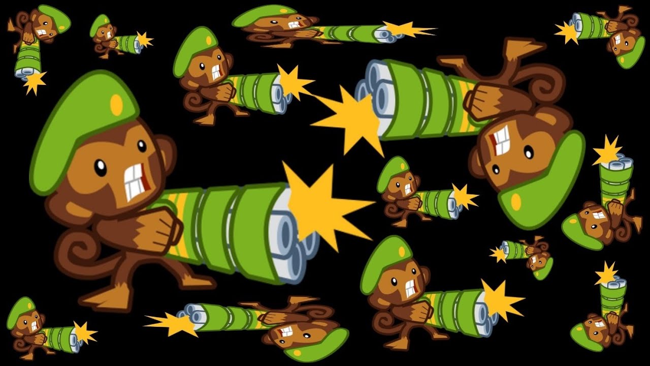 BTD Battles With ONLY Darling Gunner - YouTube