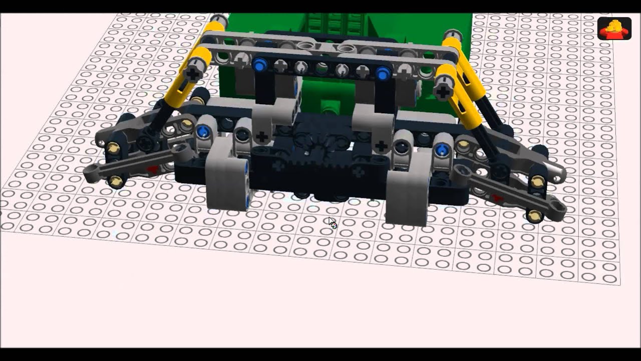 LEGO Technic RC Dolly Building Instructions - YouTube