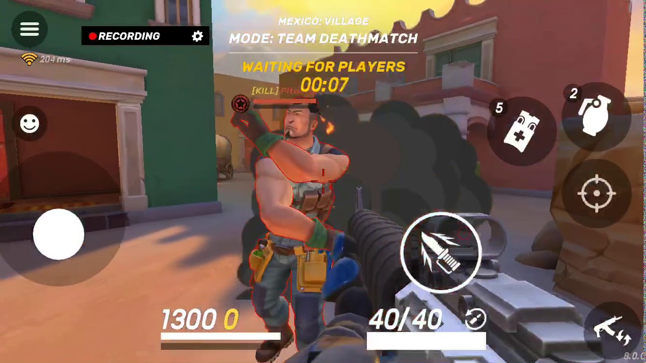 Ranking up in Guns of Boom and testing out new Cyclops assault rifle ...