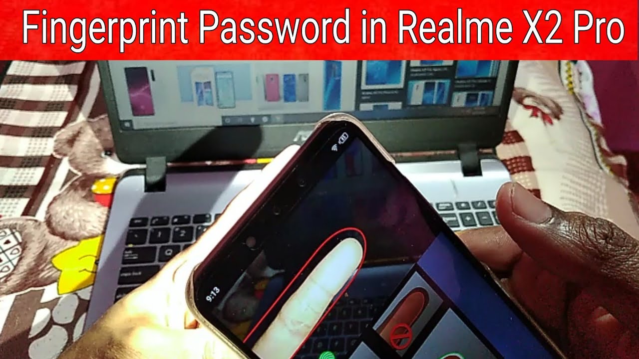 How To Use Fingerprint Password in Realme X2 Pro if Built-in ...