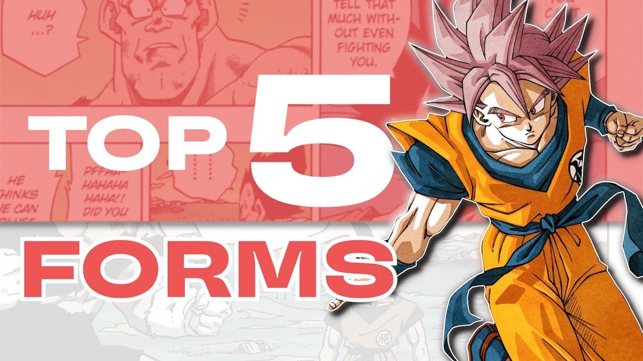 Ranking the BEST Dragon Ball Forms! - YouTube