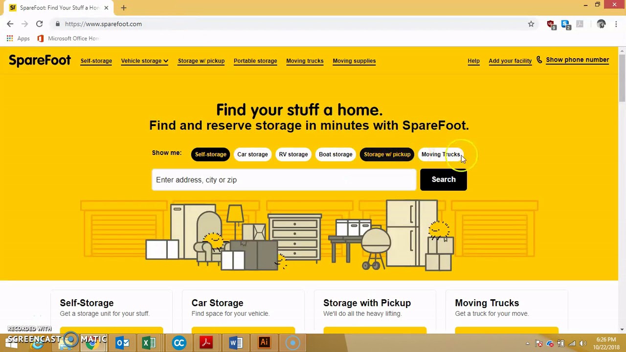 How to Log In to Sparefoot - YouTube