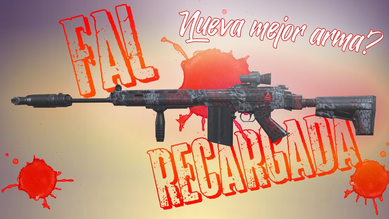 call of duty modern warfare fal mejor clase - YouTube