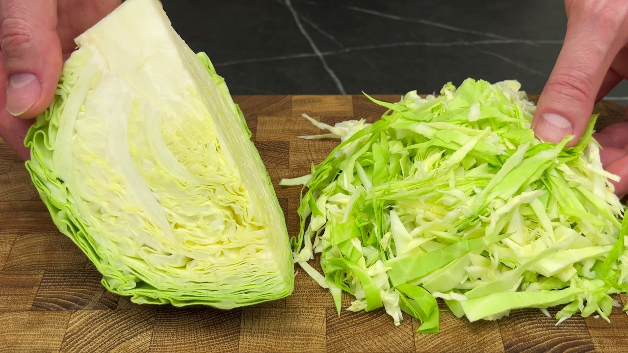 The most delicious cabbage recipe! It's so simple and quick that I cook ...