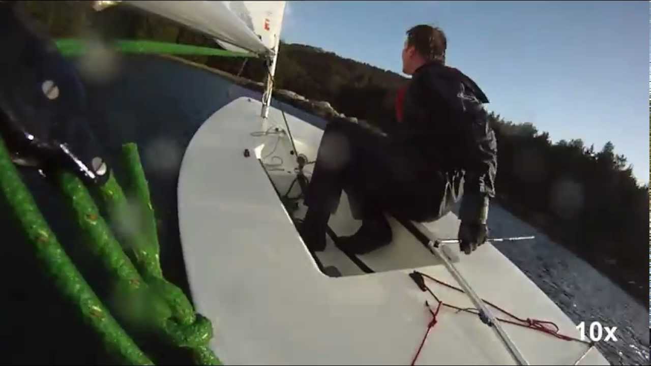 GOPRO HD LASER SAILING (capsizing; up to 13kn; masttop; time-lapse ...