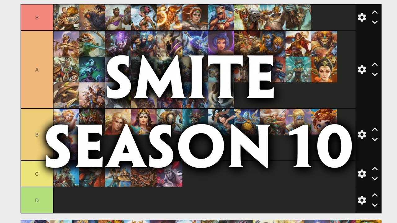 SMITE Ultimate GOD Tier List Season 10 YouTube smite-ultimate-god-tier-list-season-10-youtube