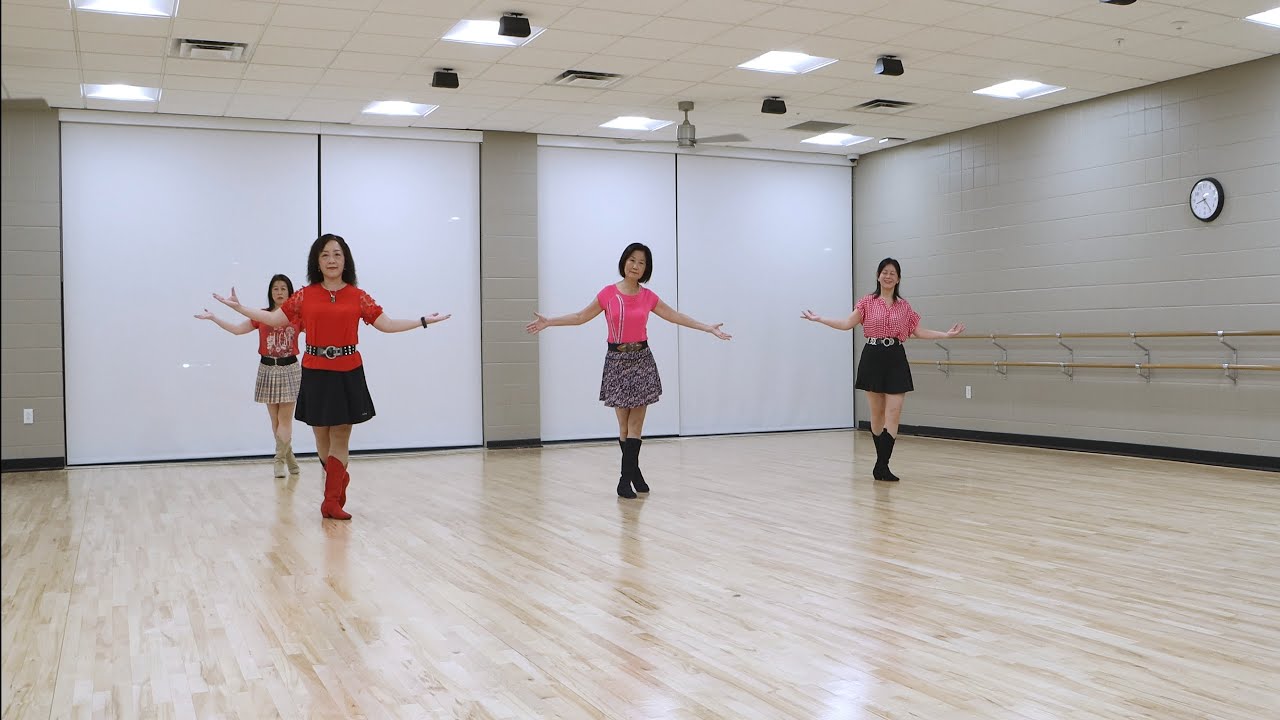 Love is Made - Line Dance (Dance & Teach) - YouTube