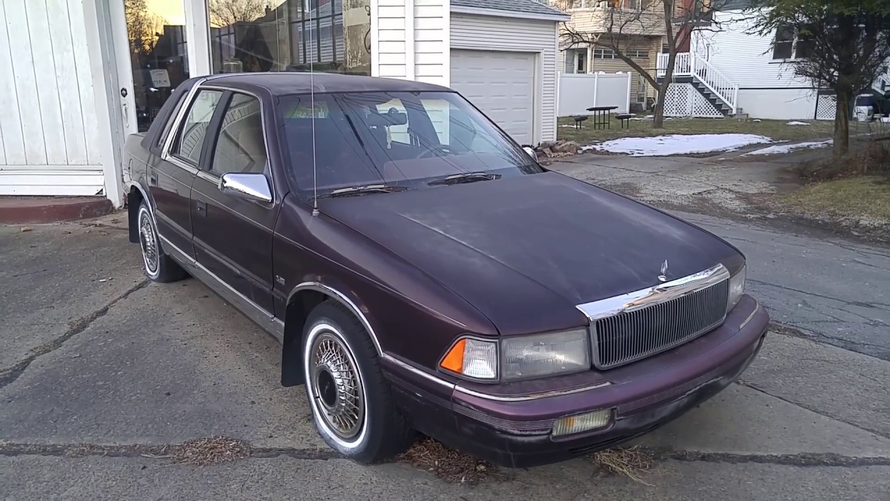 1990 Chrysler LeBaron - YouTube