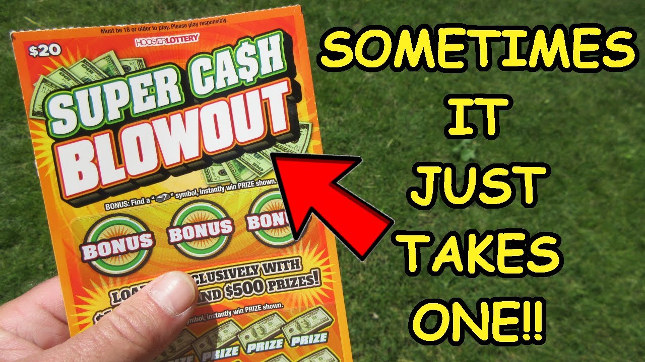 BIG WIN!!🤑 "SUPER CASH BLOWOUT" LOTTERY TICKET SCRATCH OFF!! - YouTube