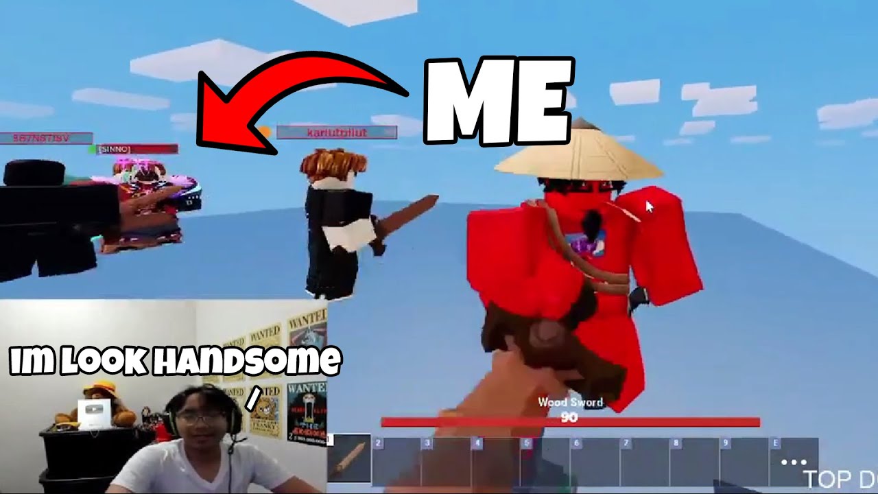 I Beat Milyon On Live Stream... (Roblox Bedwars) - YouTube