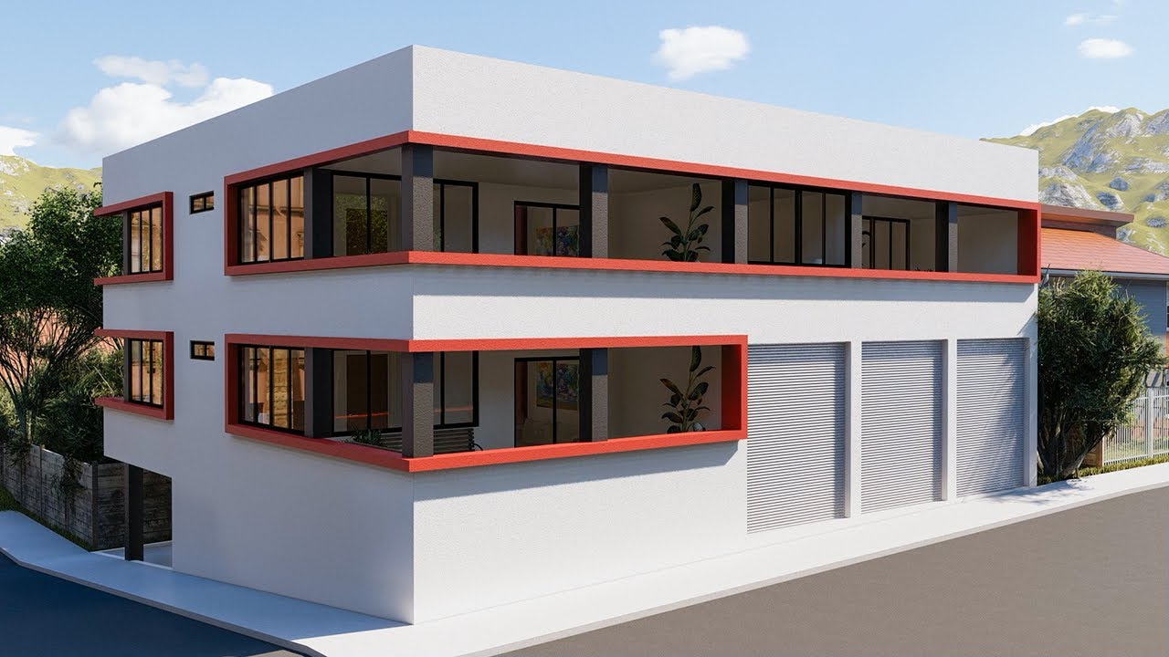 APARTAMENTOS Y LOCALES EDIFICIO DE 3 PLANTAS - YouTube