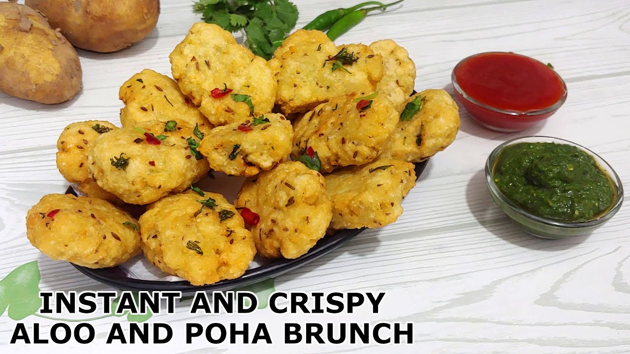 Super Delicious And Crunchy Brunch In 5 Minutes | Pohe ka Nasta | Poha ...