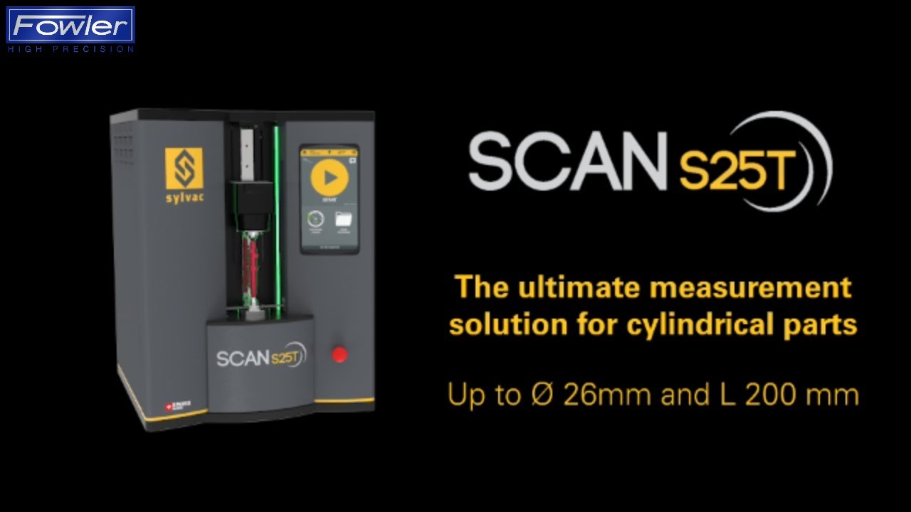 Fowler Sylvac Scan S25T - YouTube