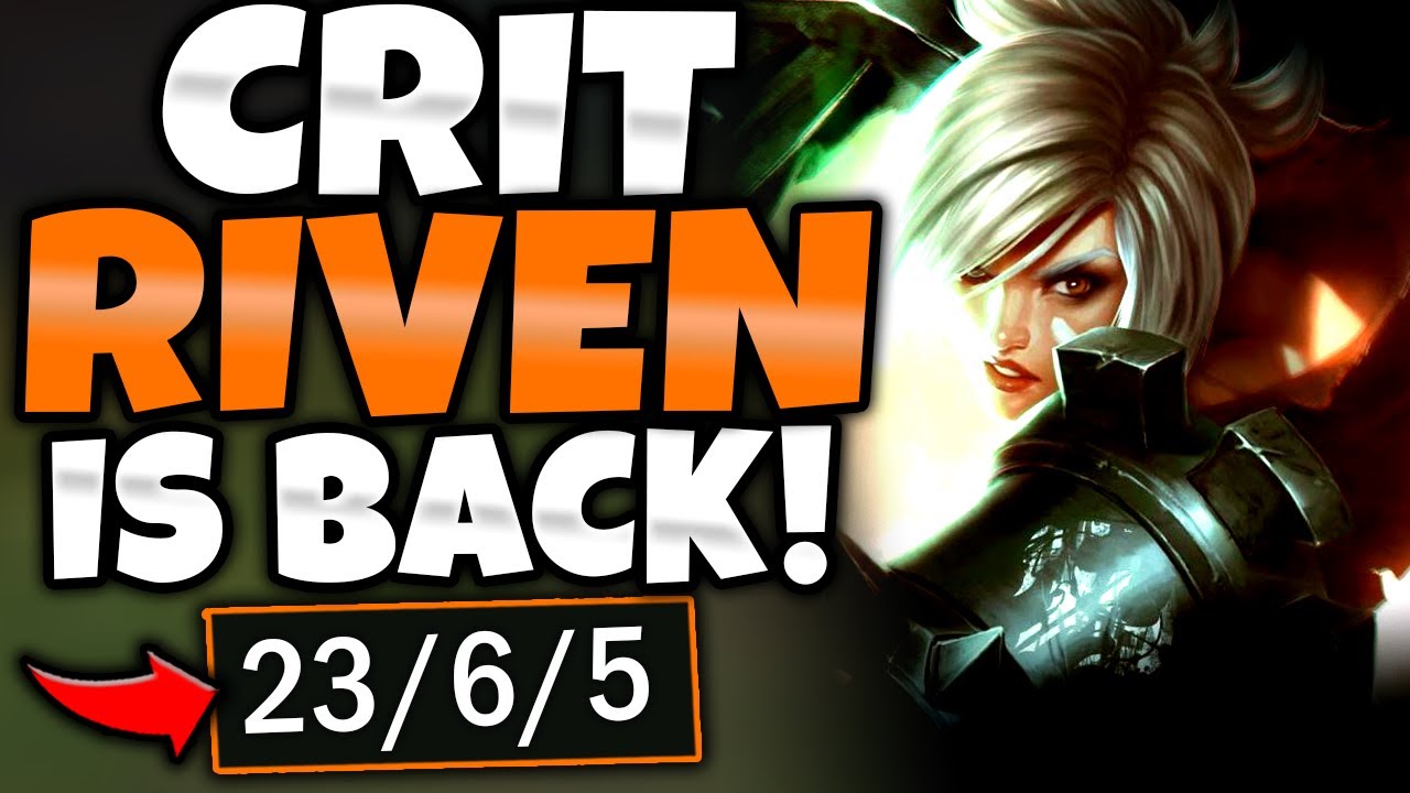 RIVEN'S CRIT BUILD IS VERY STRONG THIS PATCH (AND I LOVE IT) - YouTube