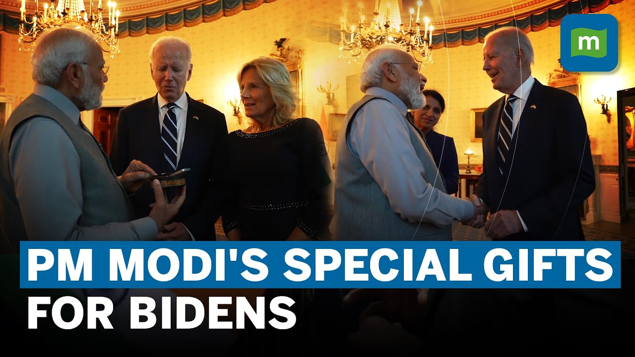 PM Modi In USA: Narendra Modi Gifts 7.5 Carat Green Diamond To Jill ...