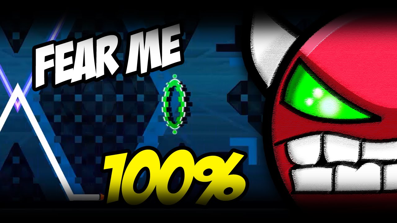 GEOMETRY DASH FEAR ME BY CRISPY DASH EASY DEMON - YouTube