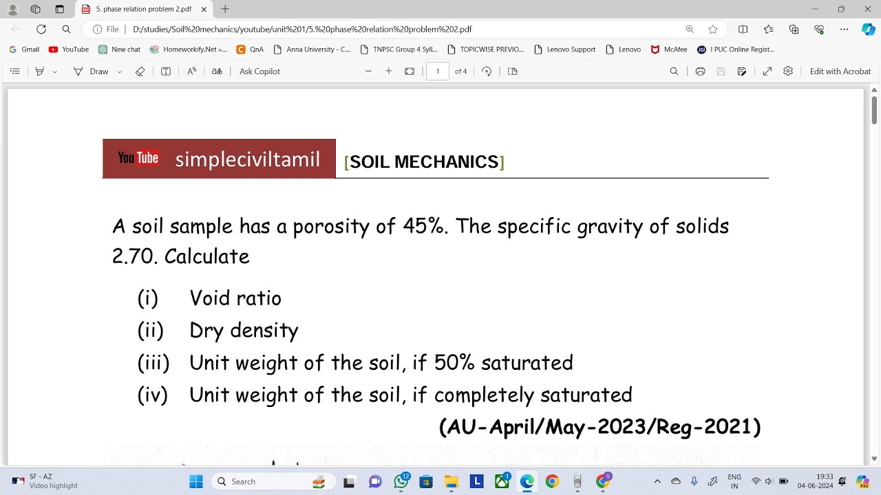phase relation problem 2 - YouTube