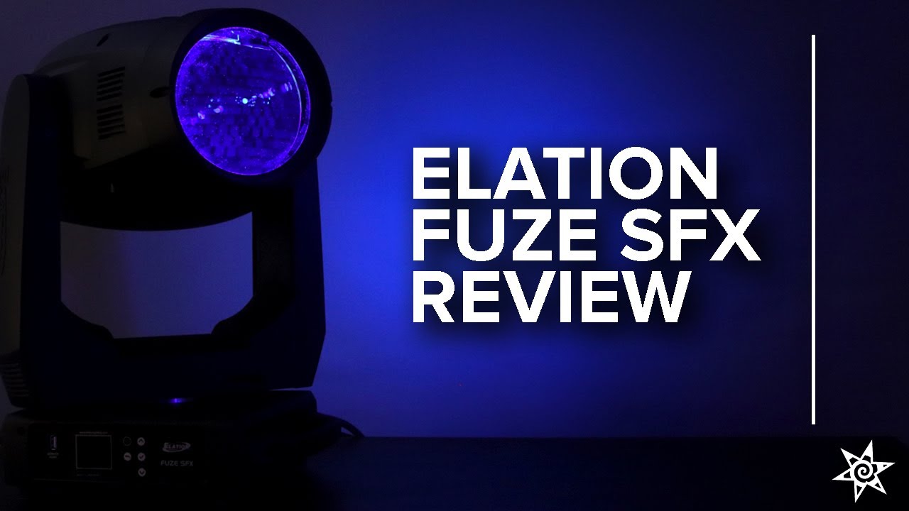 Elation Fuze SFX Review - YouTube