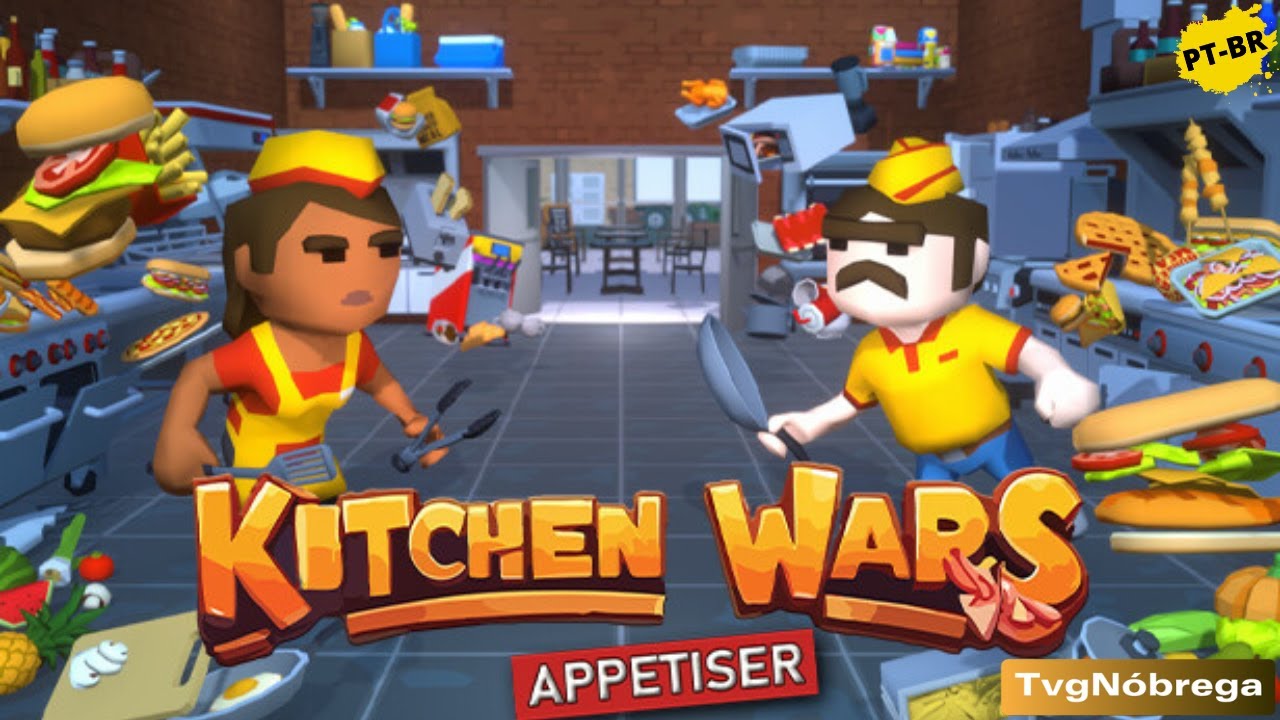 Kitchen Wars: Appetiser - O INÍCIO de GAMEPLAY, em Português PT-BR # ...