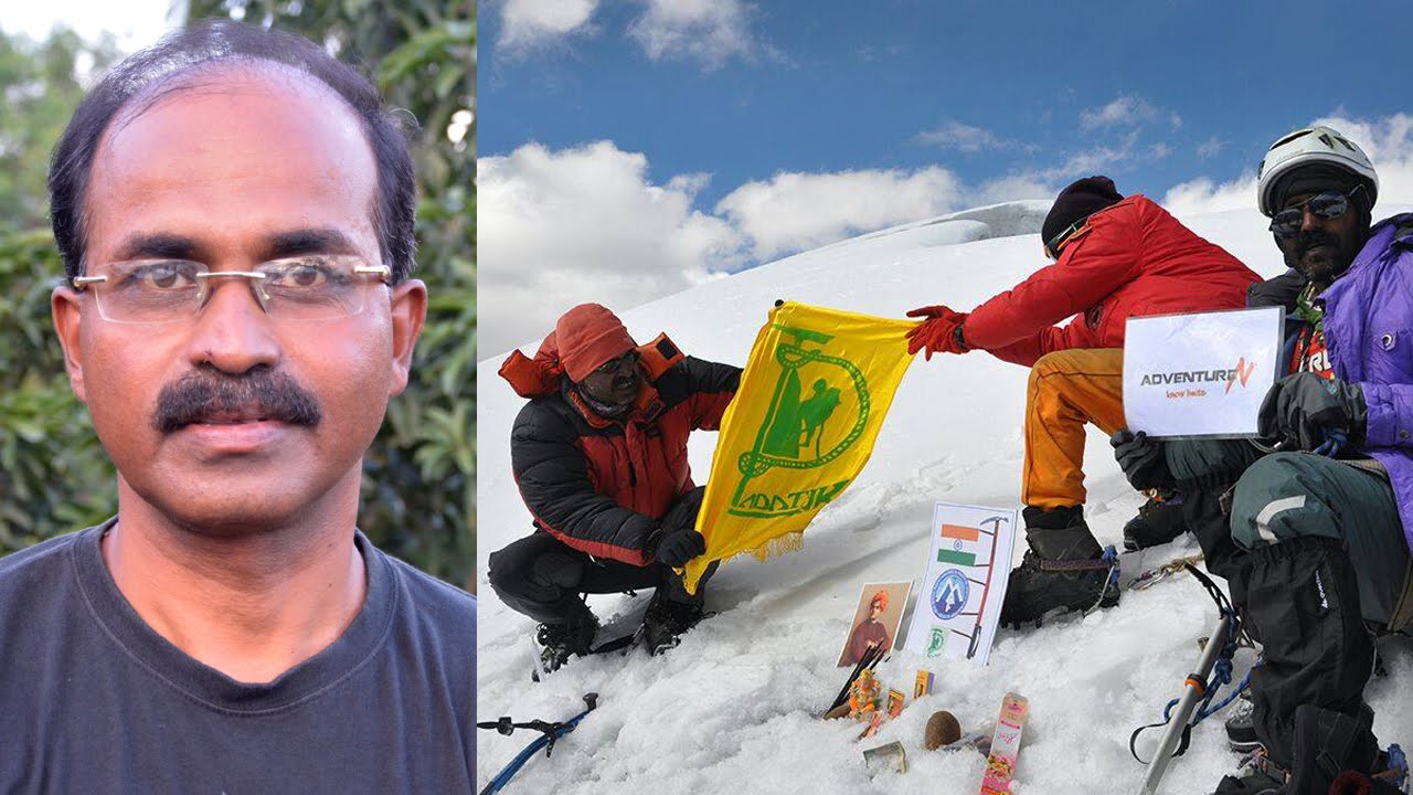 Dipankar Ghosh after his expedition to an unclimbed peak to be named ...