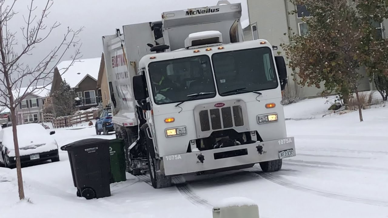 GFL Environmental Peterbilt 320 McNeilus Autoreach Recycled ♻️ (Ep.49 ...