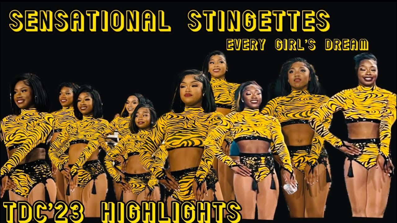 Alabama State University Sensational Stingettes Full Game Highlights ...