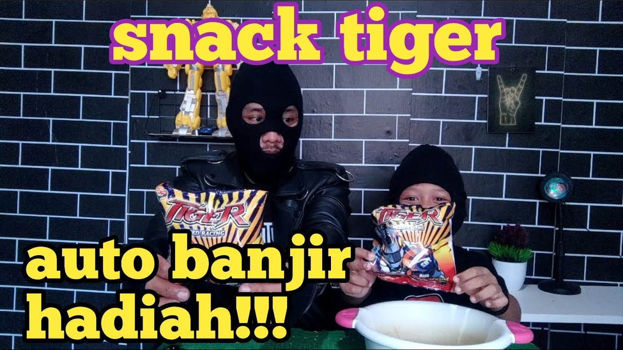 snack tiger auto banjir hadiah - YouTube