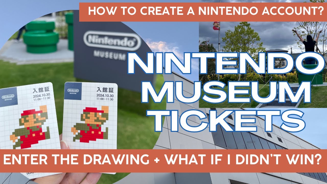 (ENG) ¡NINTENDO MUSEUM TICKETS! 🎮 How to enter the drawing and how to ...