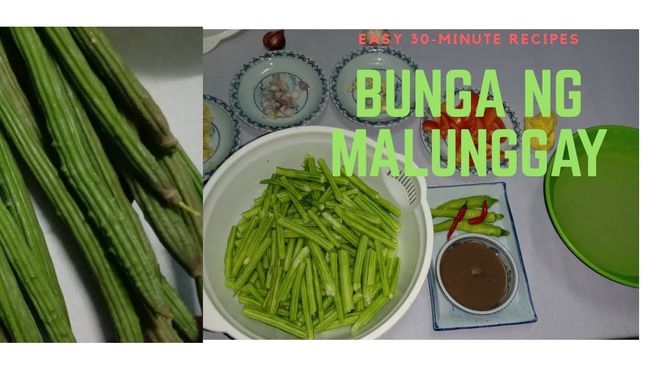 Bunga ng moringa.tara luto tayo po - YouTube