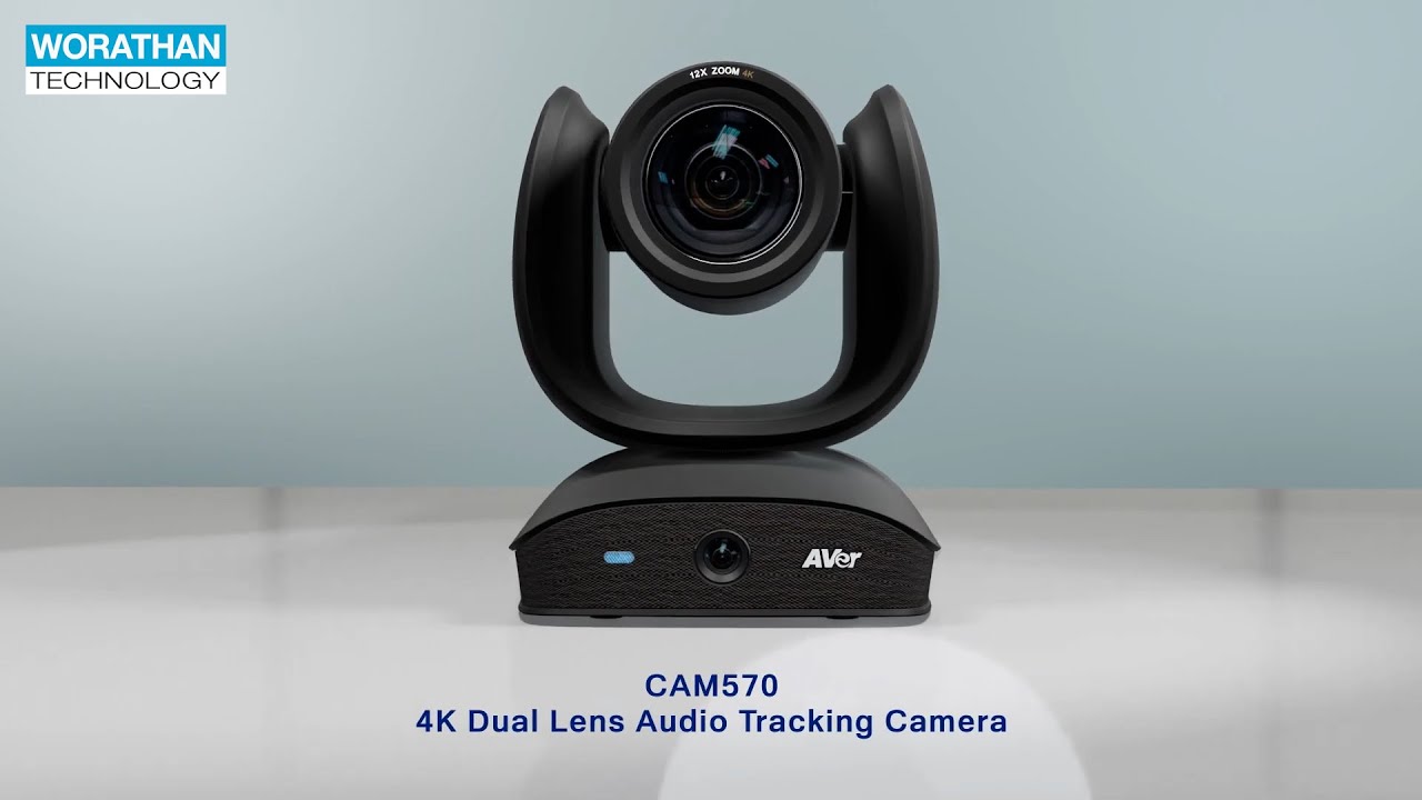 CAM570 Intro Video | 4K Dual Lens Audio Tracking Camera for Medium and ...