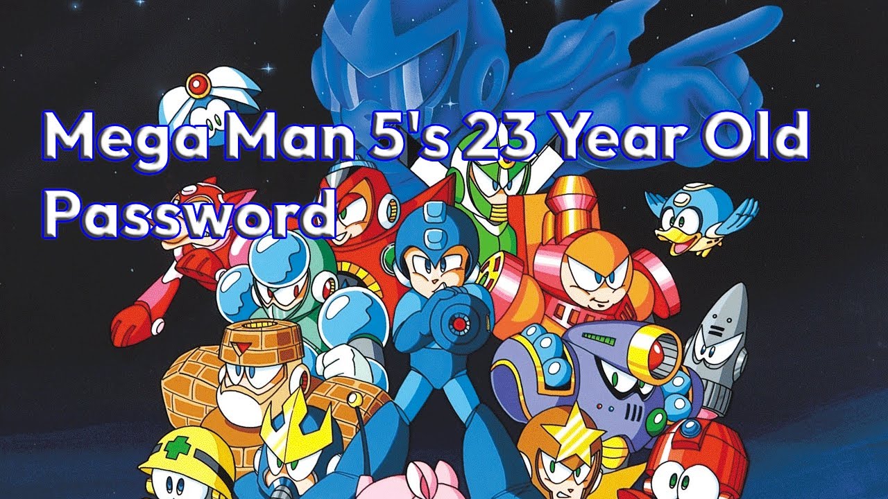 This Mega Man 5's password is 23 YEAR OLD and it's still WORK! - YouTube