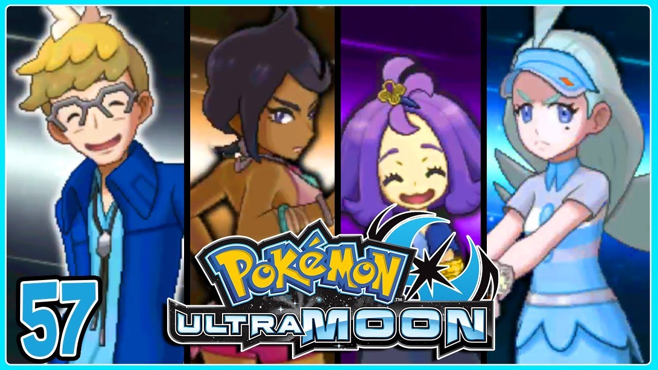 Pokemon Ultra Moon Part 57 REMATCH E4 Gameplay Walkthrough ( Pokemon ...