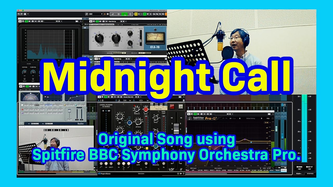 Midnight Call "Vocal Version" [ Original Song using Spitfire BBC ...