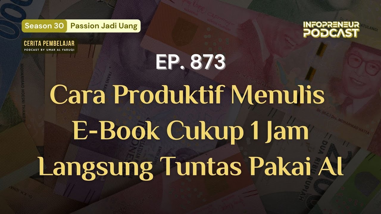 873 | Cara Produktif Menulis E-Book Cukup 1 Jam Langsung Tuntas Pakai ...