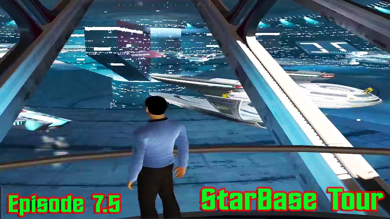 Earth StarBase Tour | Star Trek Online Temporal Agent | Episode 7.5 ...