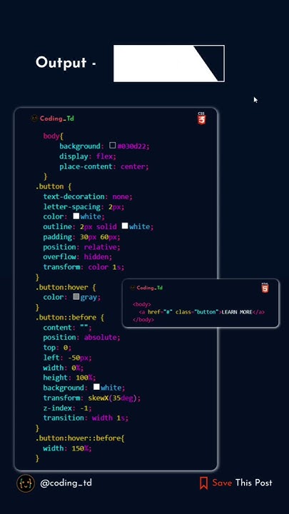 Css Skew Animation Html Css Css 100daysofcode Codingbootcamp Coders 100daysofcodechallenge 0880