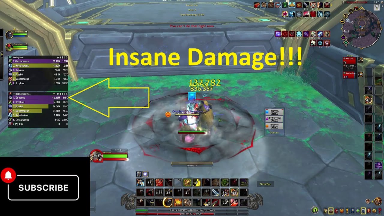 Arms Warrior Single-Button Assistant Solo Shuffle - WoW PvP Arena 6-8 ...