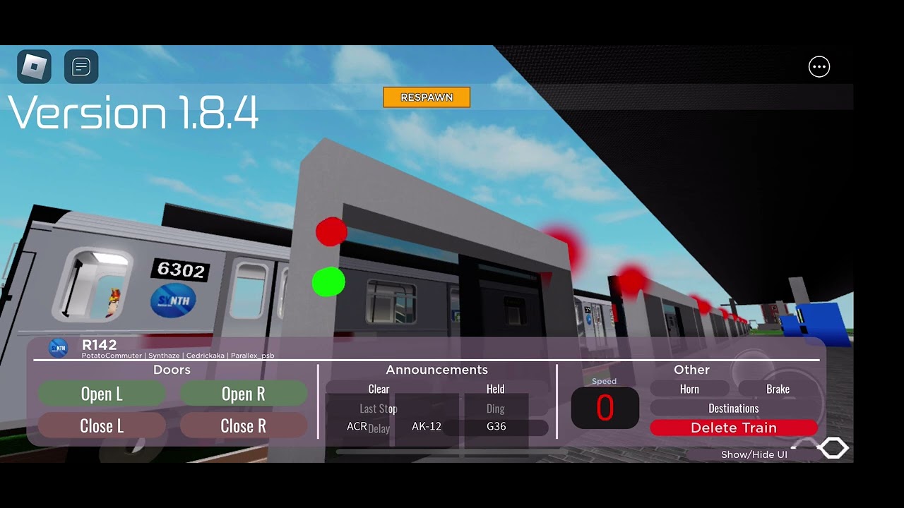 ROBLOX: Operating a leaked R142 4 train in @Aaa23bendy1’s old trashy ...