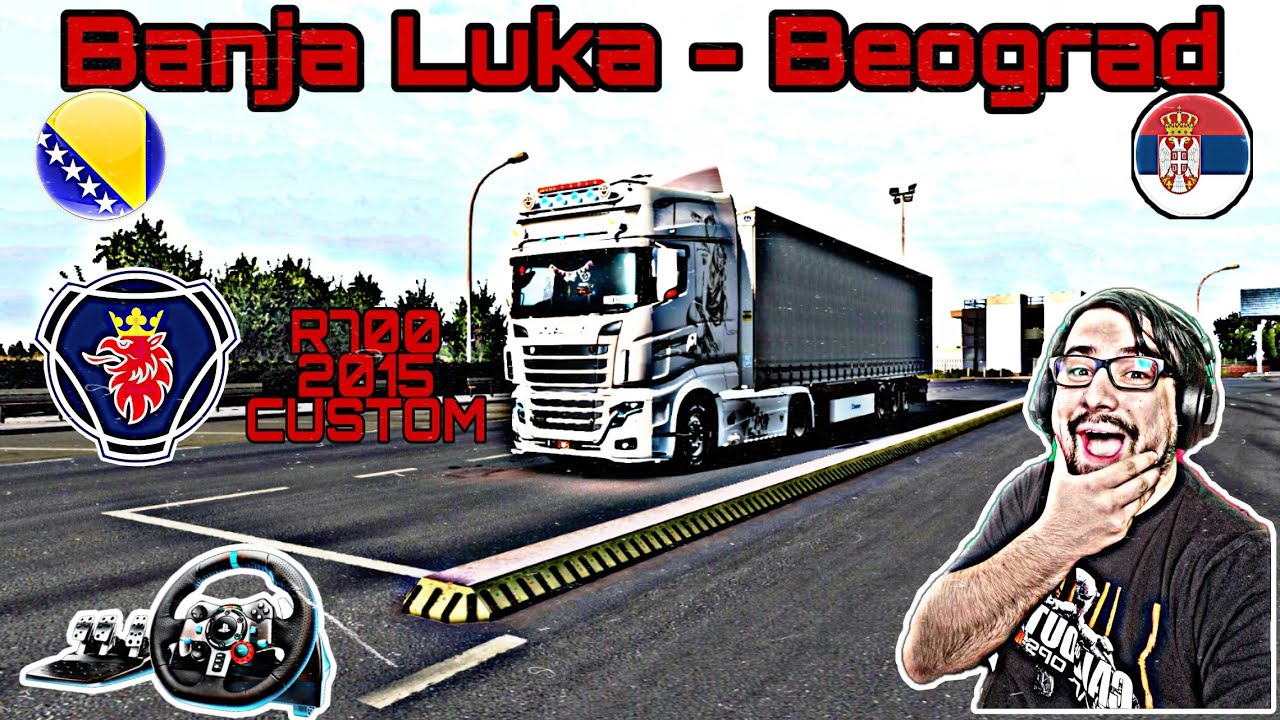 🚚SCANIA R700 V8 CUSTOM - Banja Luka - Beograd - Kamionom preko Europe🚚 ...
