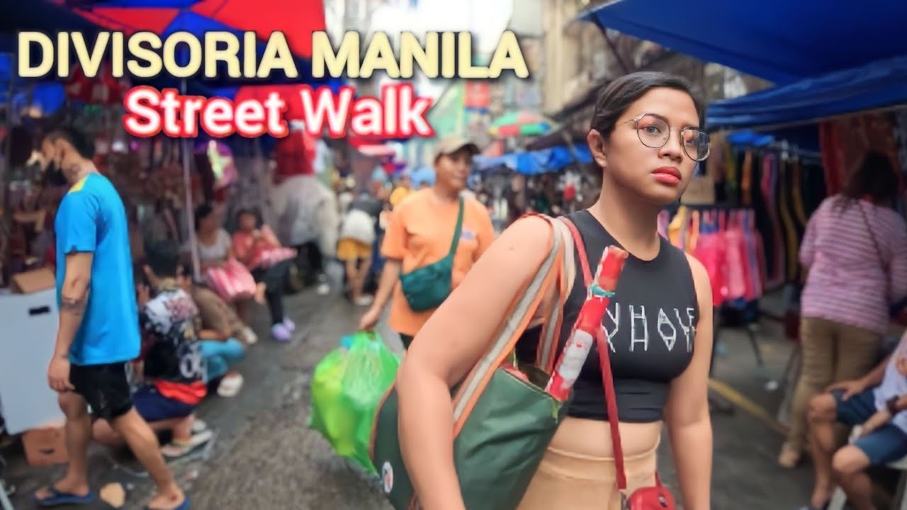 DIVISORIA, MANILA - Philippines Walking Tour - YouTube