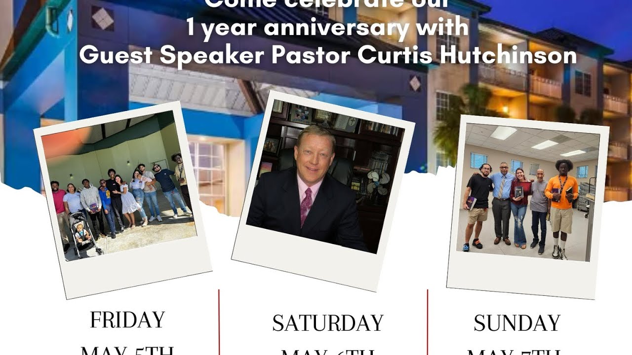 Pastor Curtis Hutchinson - Naples, FL - To Be More Like Jesus (2023-5-6 ...